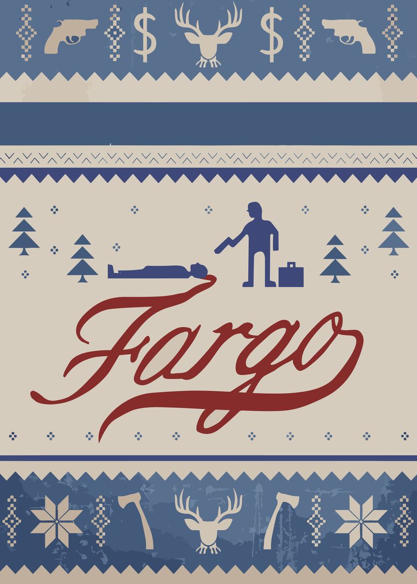 'Fargo' Poster, picture, metal print, paint by Candy Stonee | Displate
