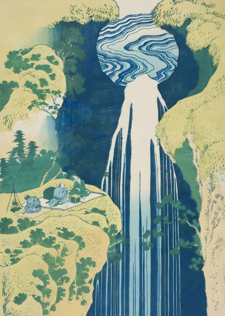 'Eternal Edo' Poster, picture, metal print, paint by AquaVision Art ...