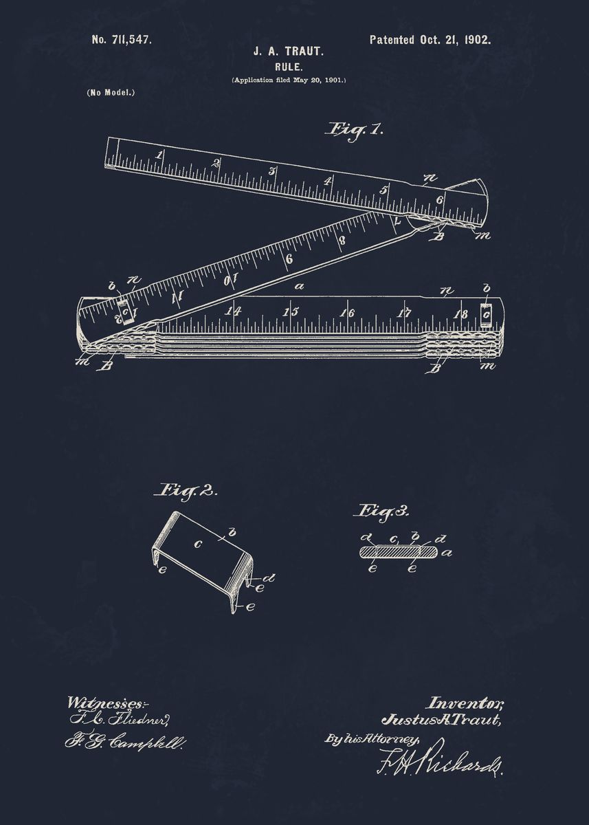 '1902 Ruler' Poster, picture, metal print, paint by MyDigitalMind ...