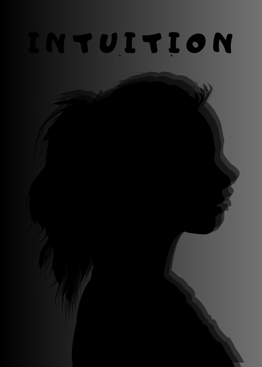 'Intuition' Poster, picture, metal print, paint by AL Store | Displate