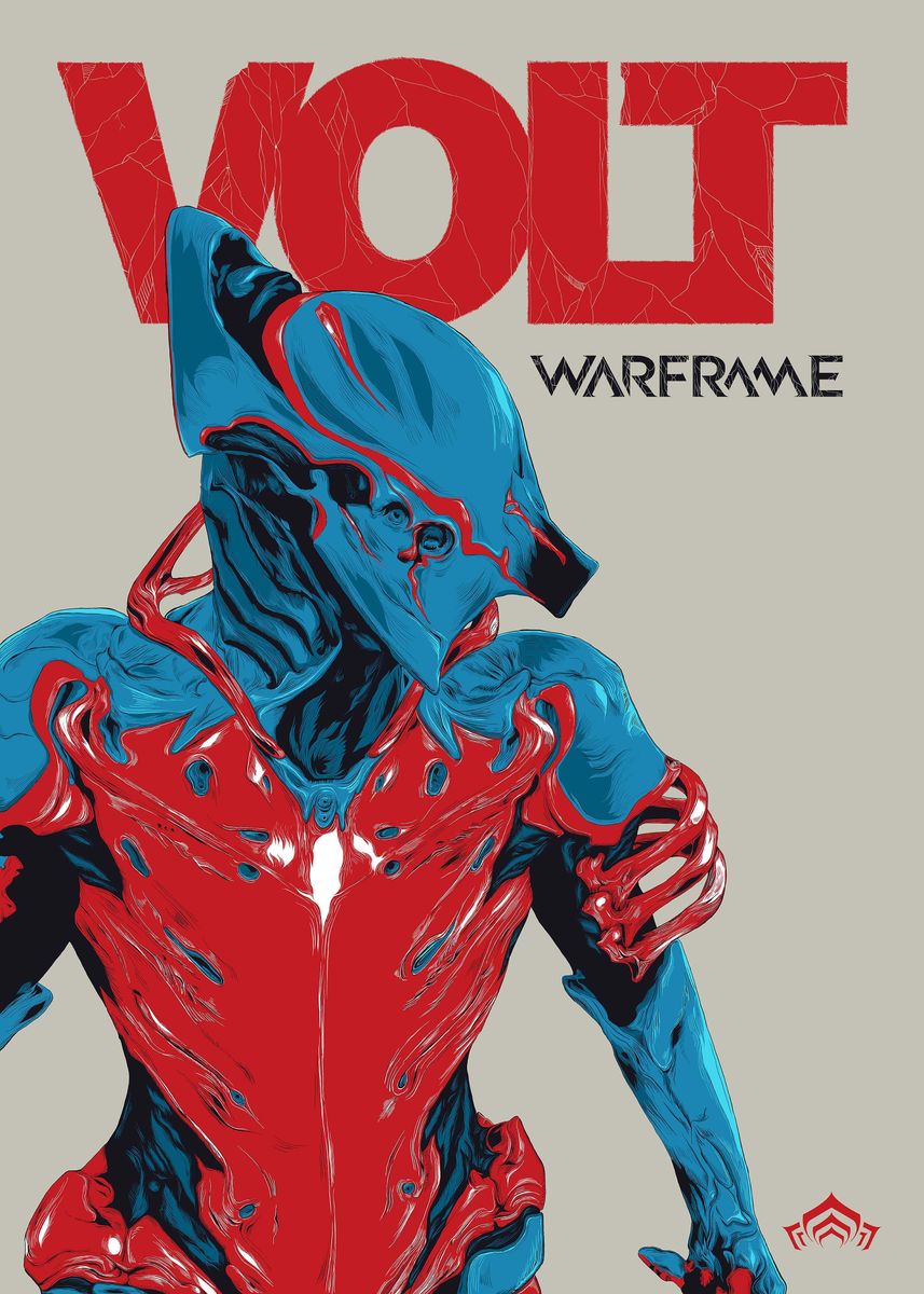 'Poster de Volt' Poster, picture, metal print, paint by Andrés Enrique ...