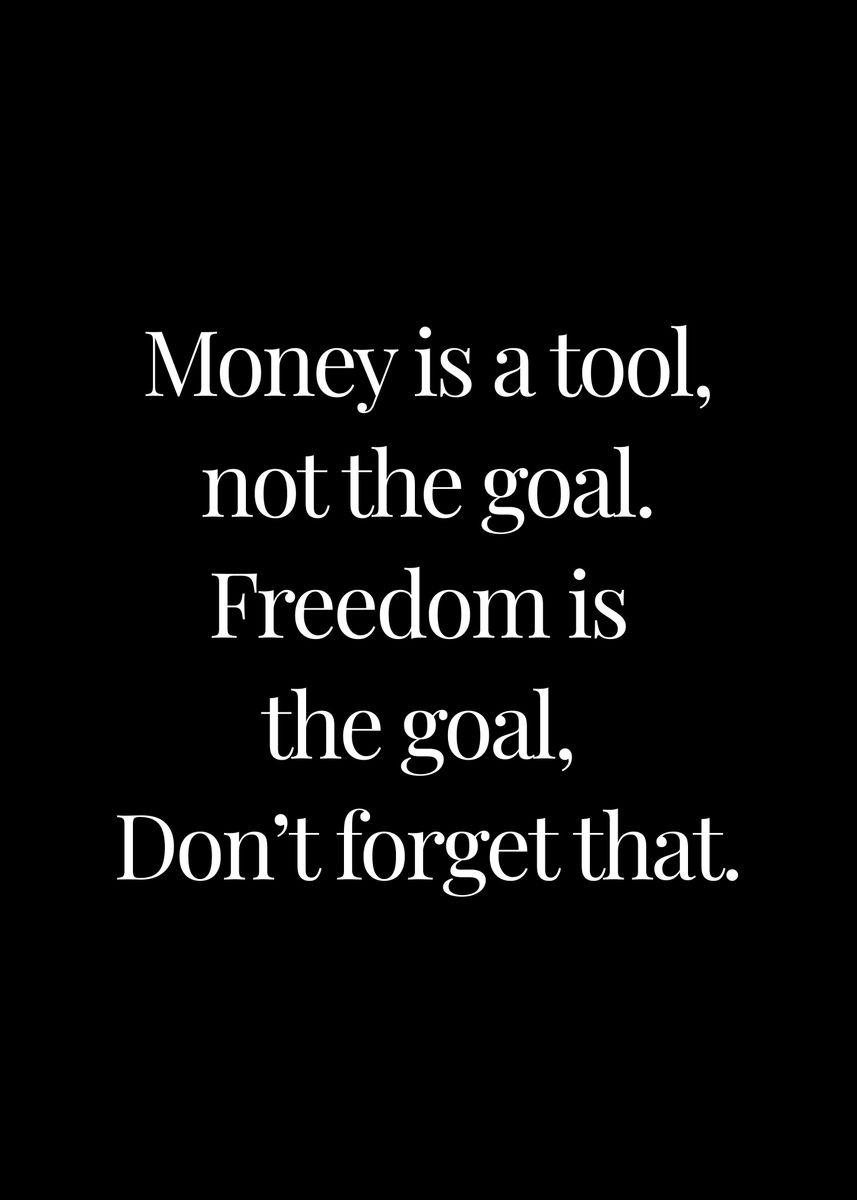 'Money is a tool' Poster, picture, metal print, paint by Faizan Saeed ...