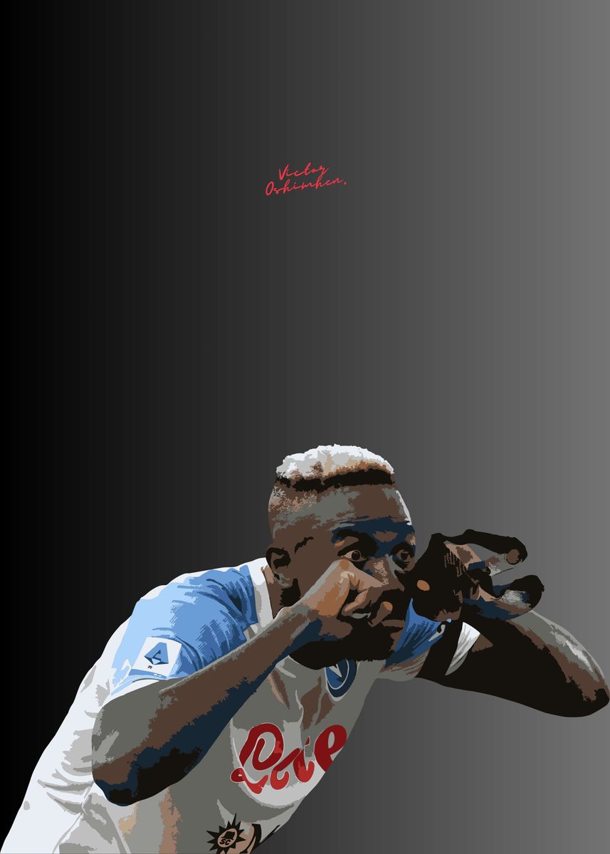 'V Oshimen' Poster, picture, metal print, paint by classicposter ...