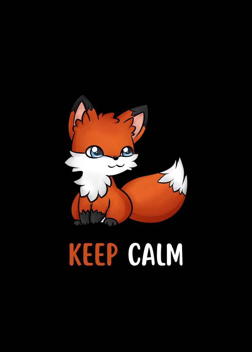 'KEEP CALM' Poster, picture, metal print, paint by AL Store | Displate