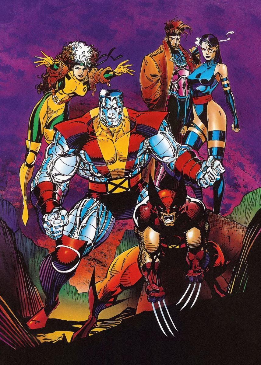 'Mighty Mutant Tour' Poster, picture, metal print, paint by Marvel ...