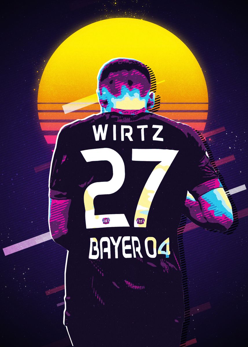 'Florian Wirtz' Poster, picture, metal print, paint by Le Duc Hiep ...