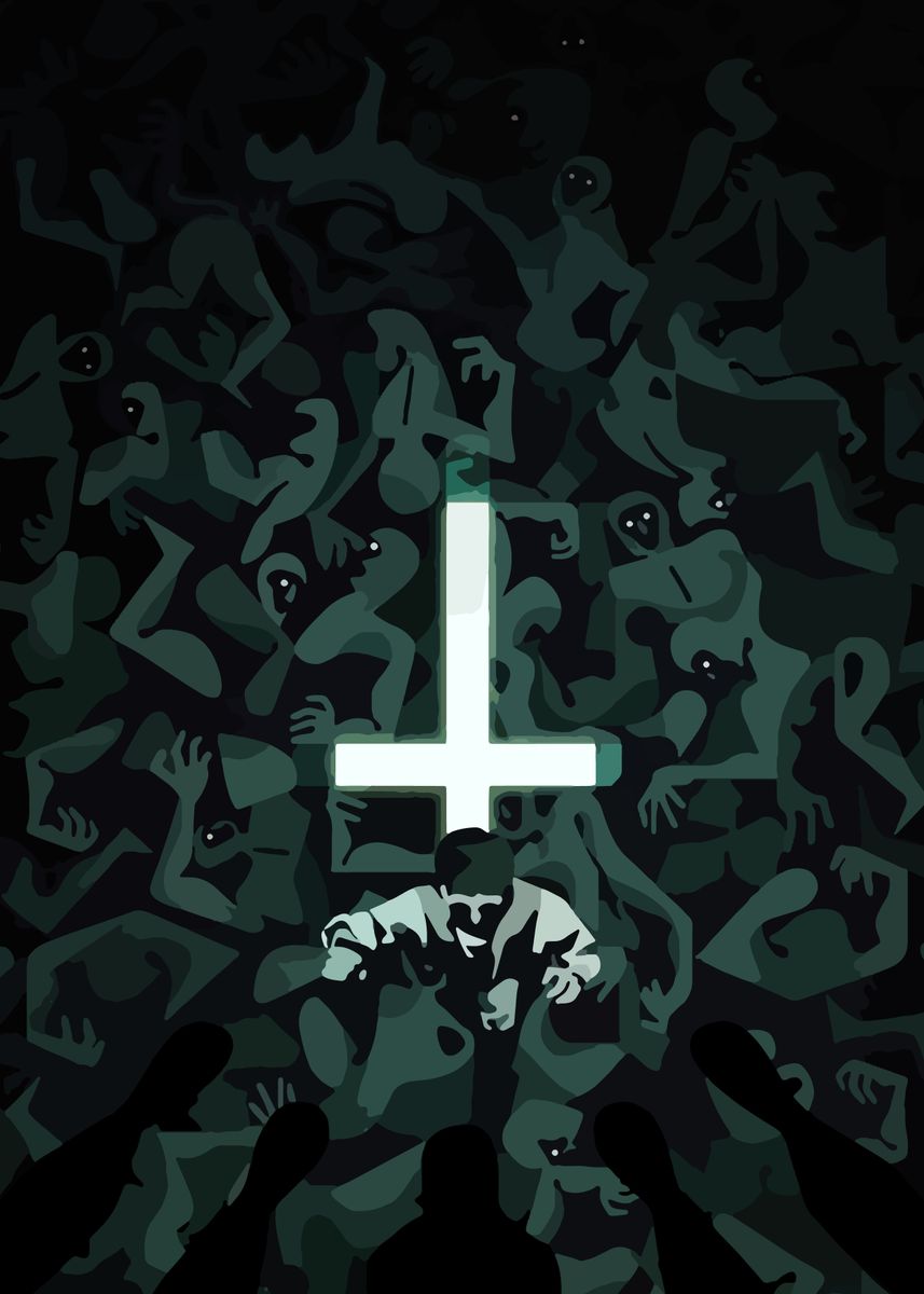 'Outlast II Game Movies' Poster, picture, metal print, paint by U N A ...