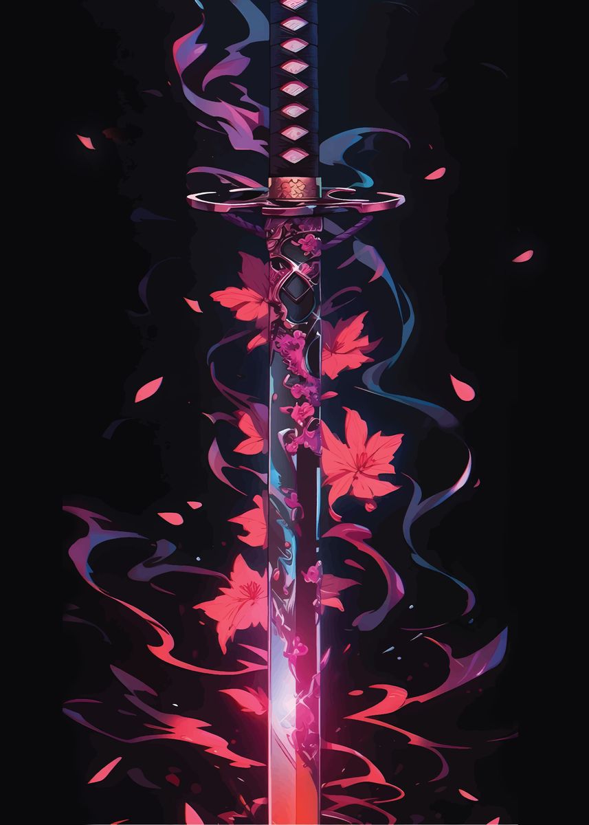 'Demon Slayer ' Poster, picture, metal print, paint by sofian rafyq ...