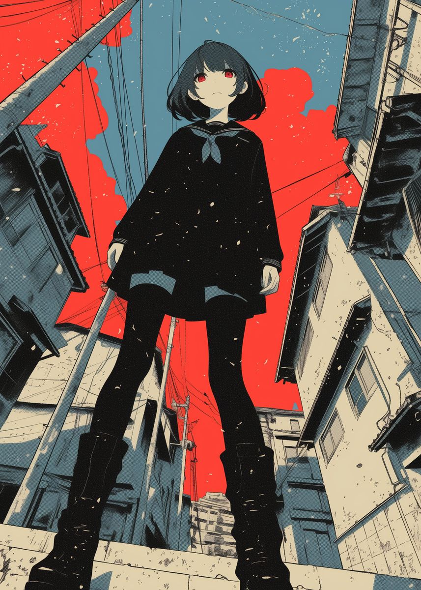 'Abnormal Core' Poster, picture, metal print, paint by Tomorrow Artz ...