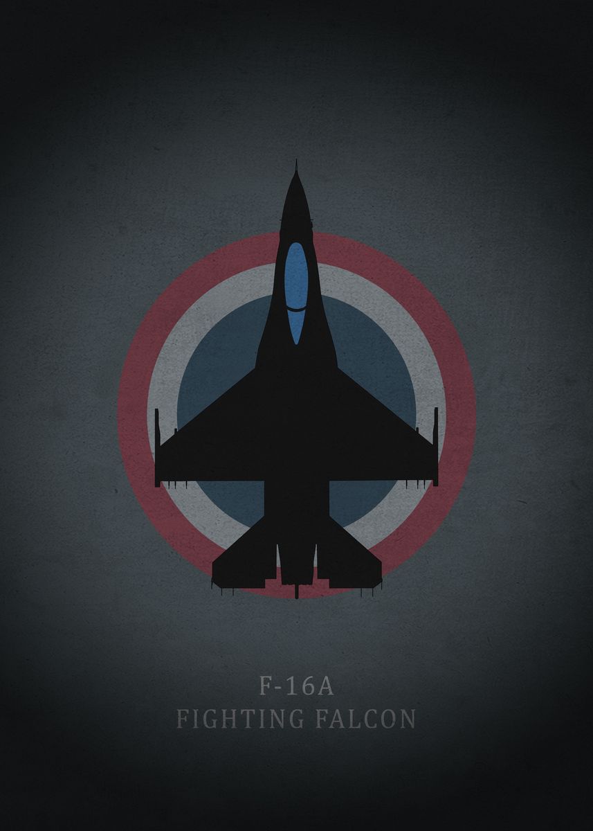 'F16A RTAF' Poster, picture, metal print, paint by Iwoko | Displate