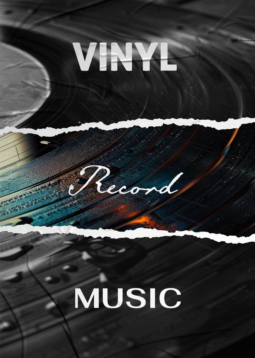 'Rhythmic Resonance' Poster, picture, metal print, paint by ...