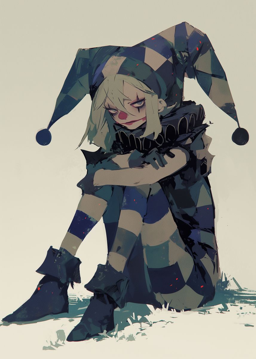 'Jester Core' Poster, picture, metal print, paint by Tomorrow Artz ...