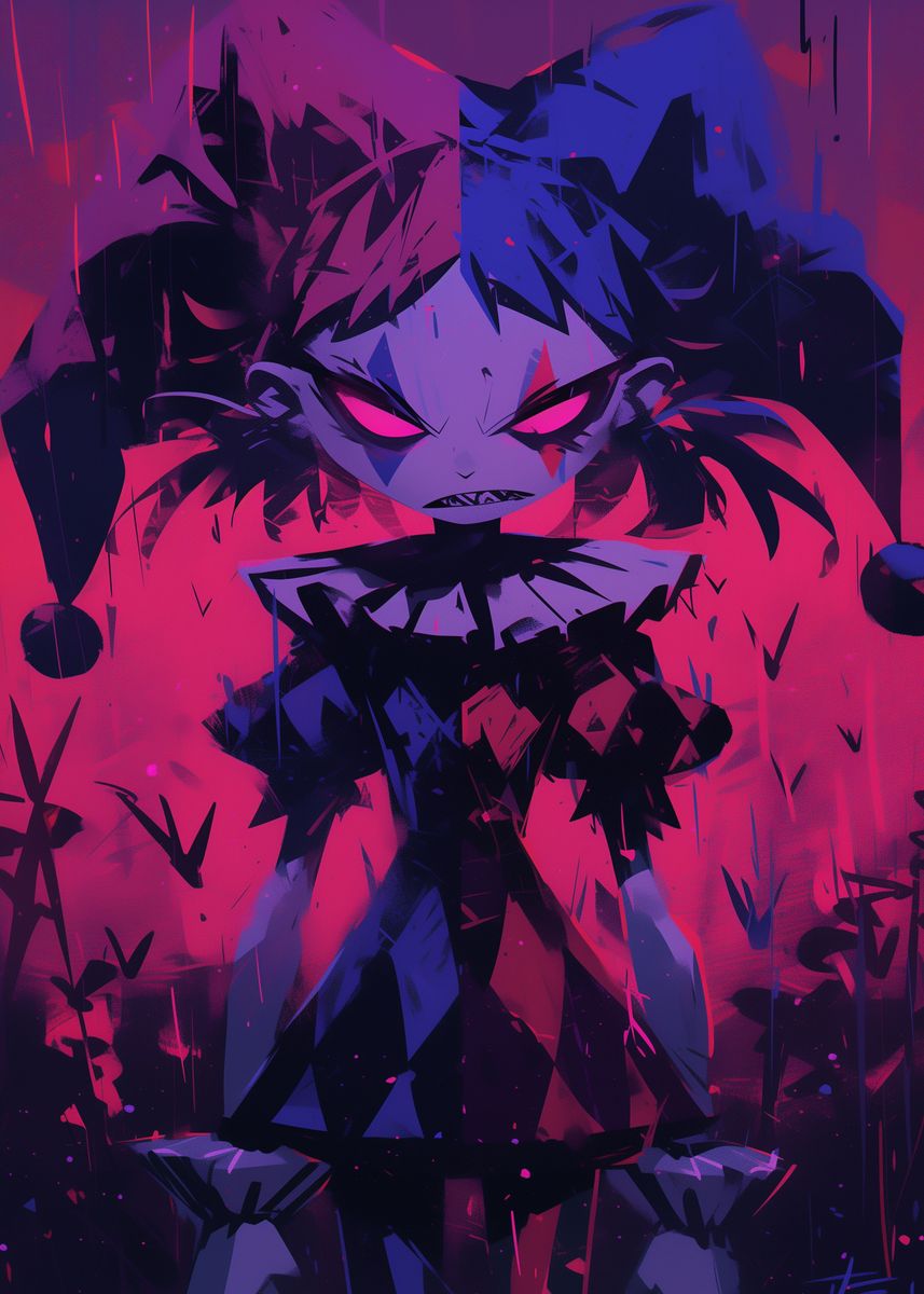 'Jester Core' Poster, picture, metal print, paint by Tomorrow Artz ...