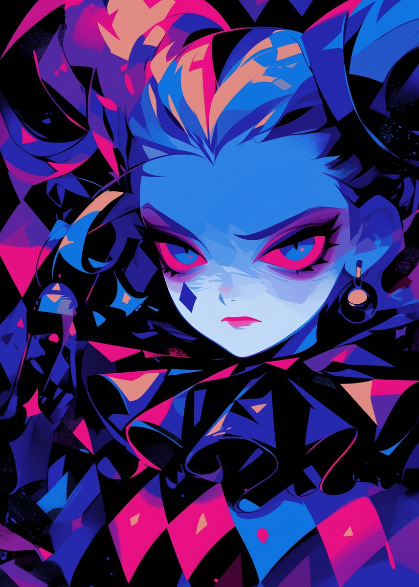 'Jester Core' Poster, picture, metal print, paint by Tomorrow Artz ...