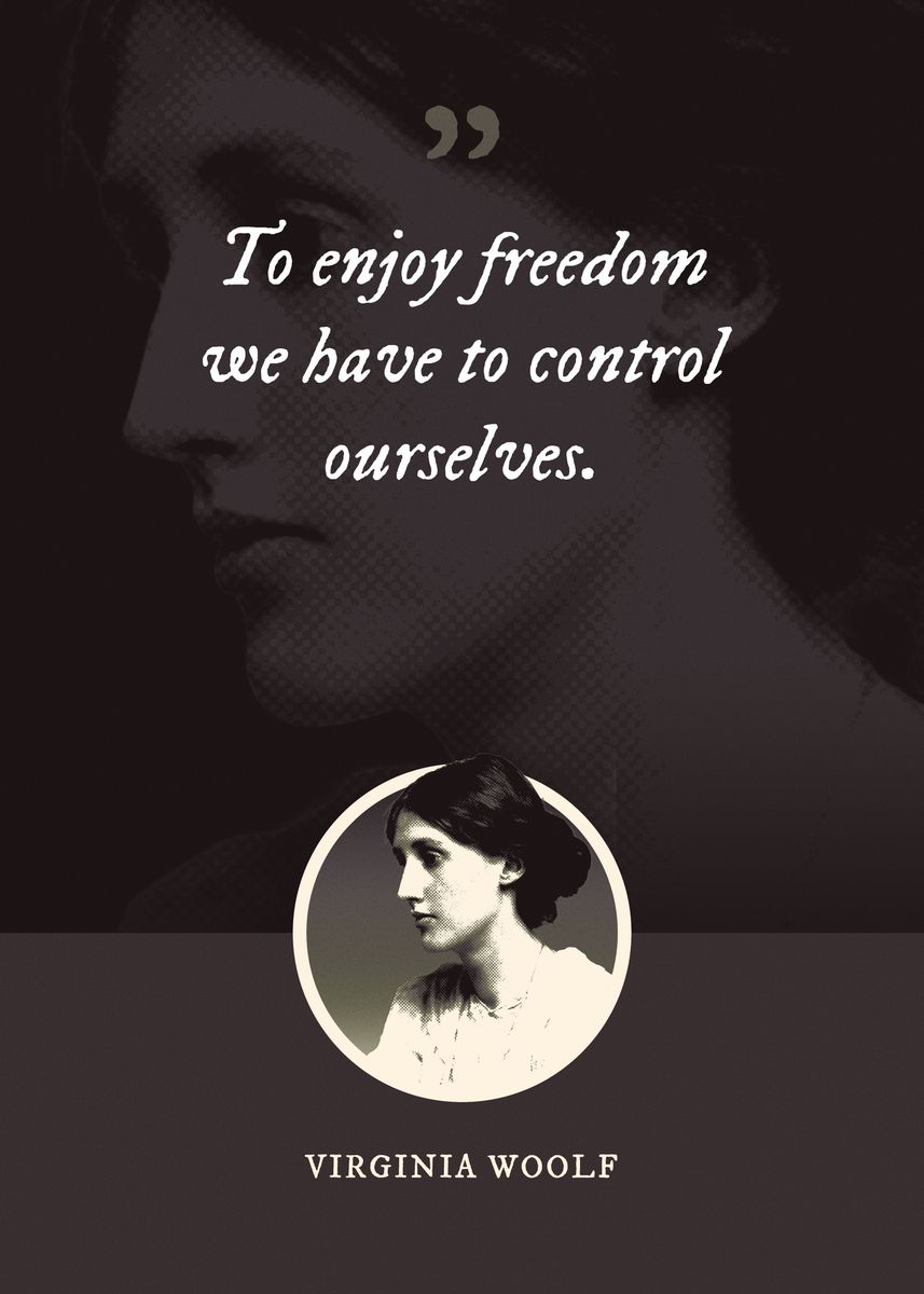 'To enjoy freedom we have' Poster, picture, metal print, paint by ...