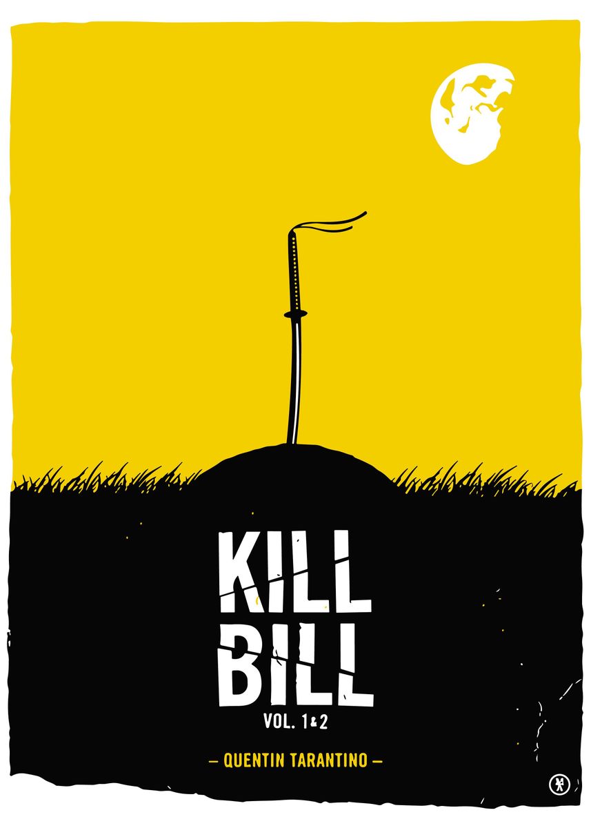 'Kill Bill' Poster, picture, metal print, paint by Karx Graphics | Displate