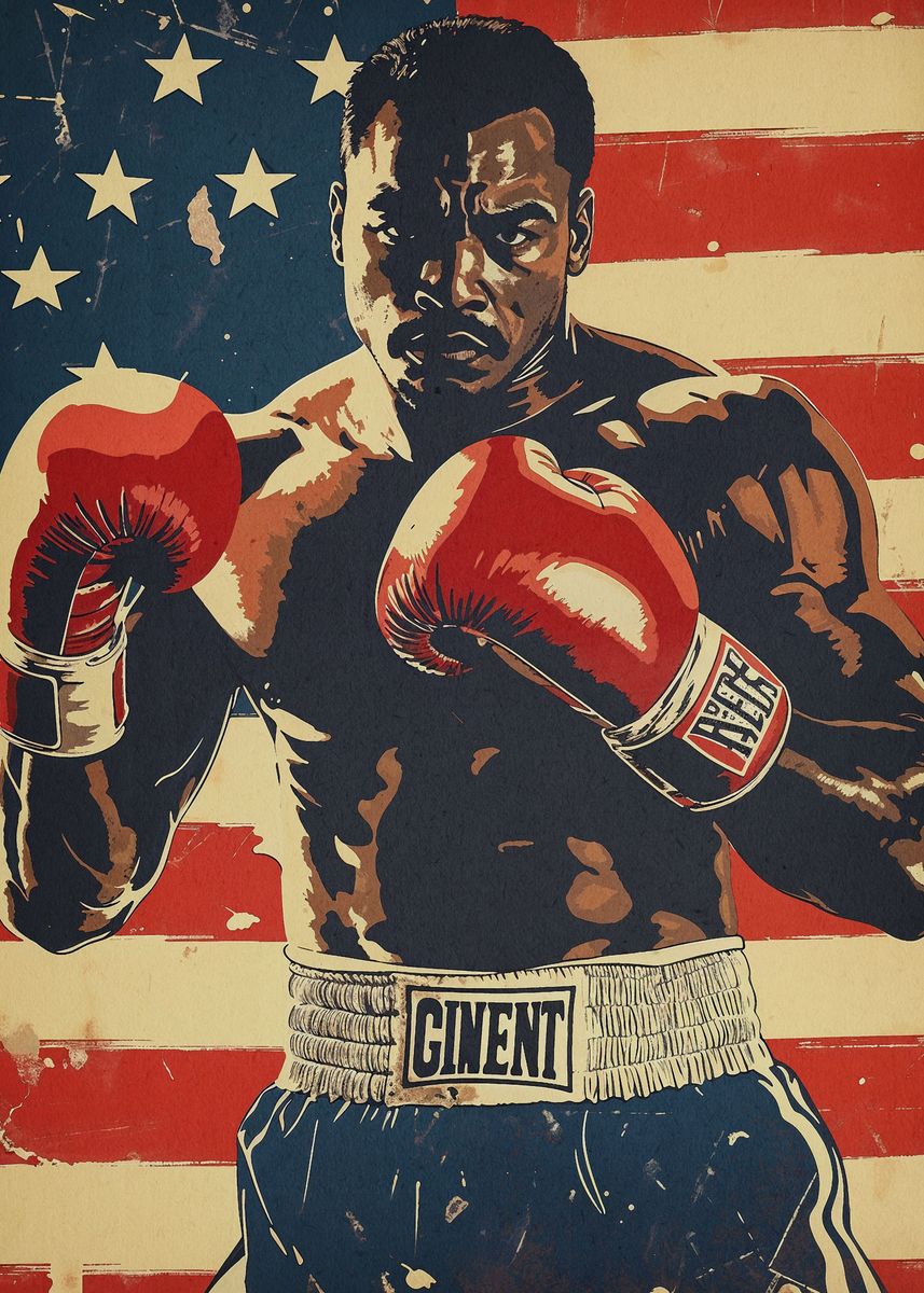 'boxing sport' Poster, picture, metal print, paint by NeoRowe | Displate