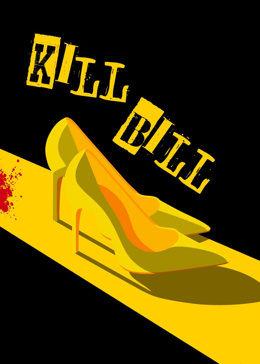 'Kill bill' Poster, picture, metal print, paint by Magic Apes | Displate