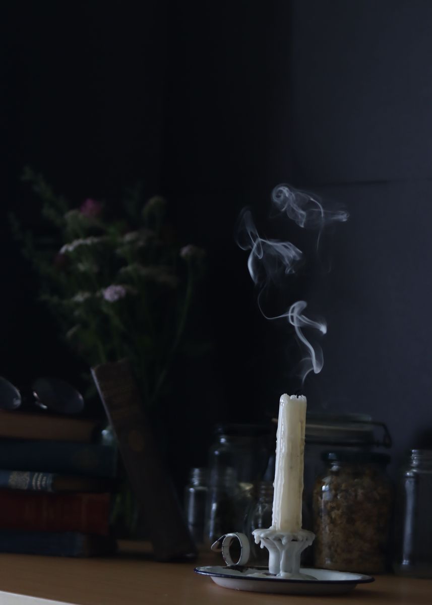 'Witches Work Table' Poster, picture, metal print, paint by Lily Watts ...