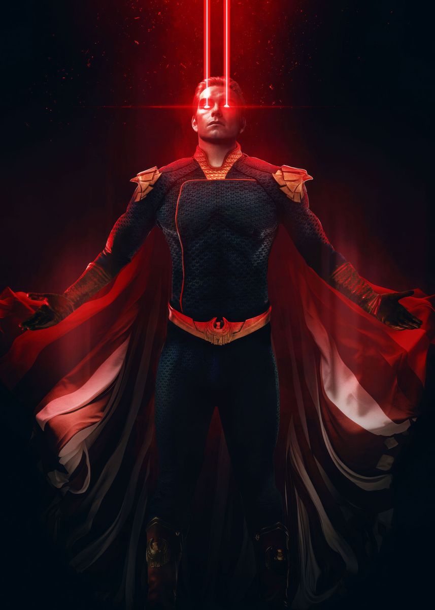 'The boys homelander' Poster, picture, metal print, paint by Candy ...