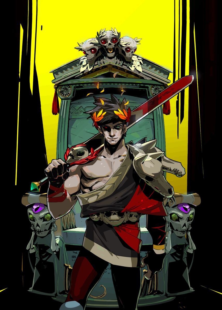 'Zagreus' Poster, picture, metal print, paint by Galaxy Des | Displate