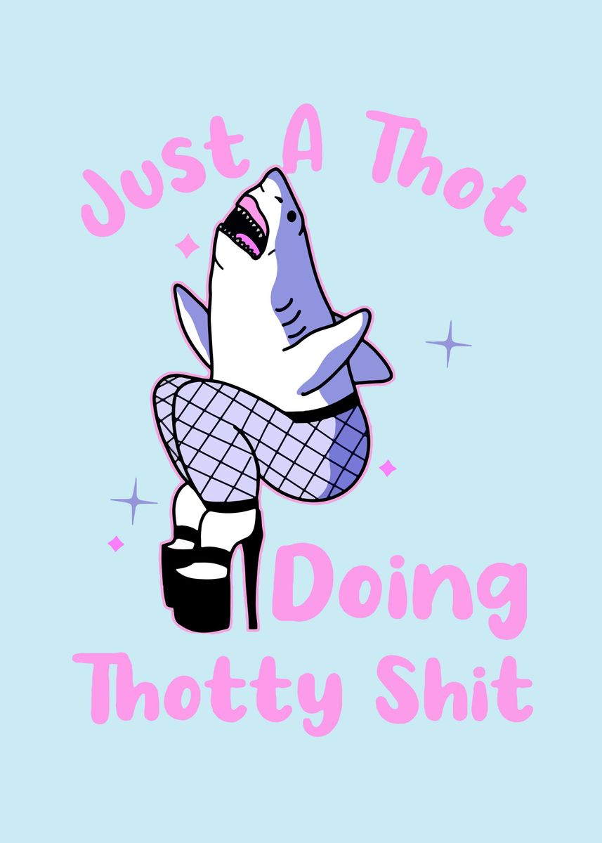 'thotty doing' Poster, picture, metal print, paint by Ebiet Cavalera ...