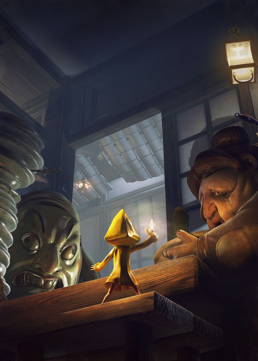 'Little Nightmares Complete' Poster, picture, metal print, paint by ...