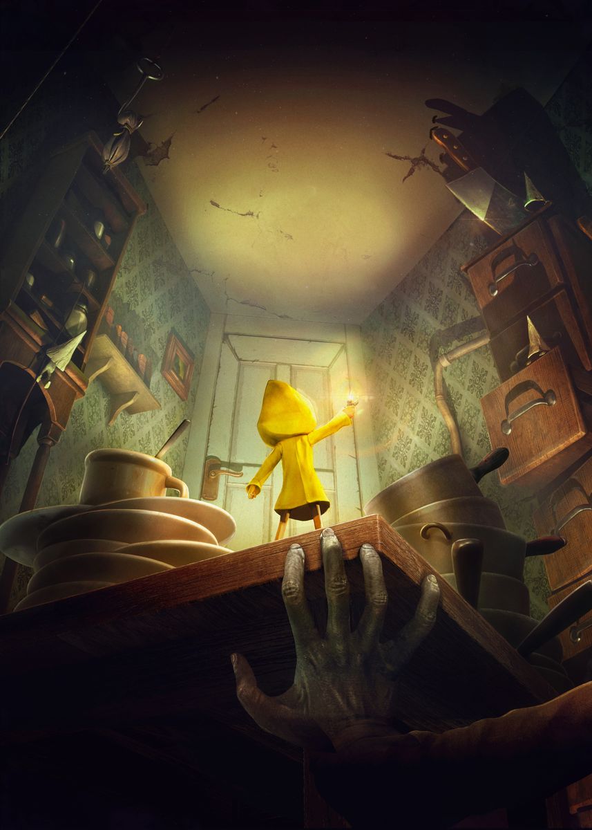 'Little Nightmares' Poster, picture, metal print, paint by Little ...