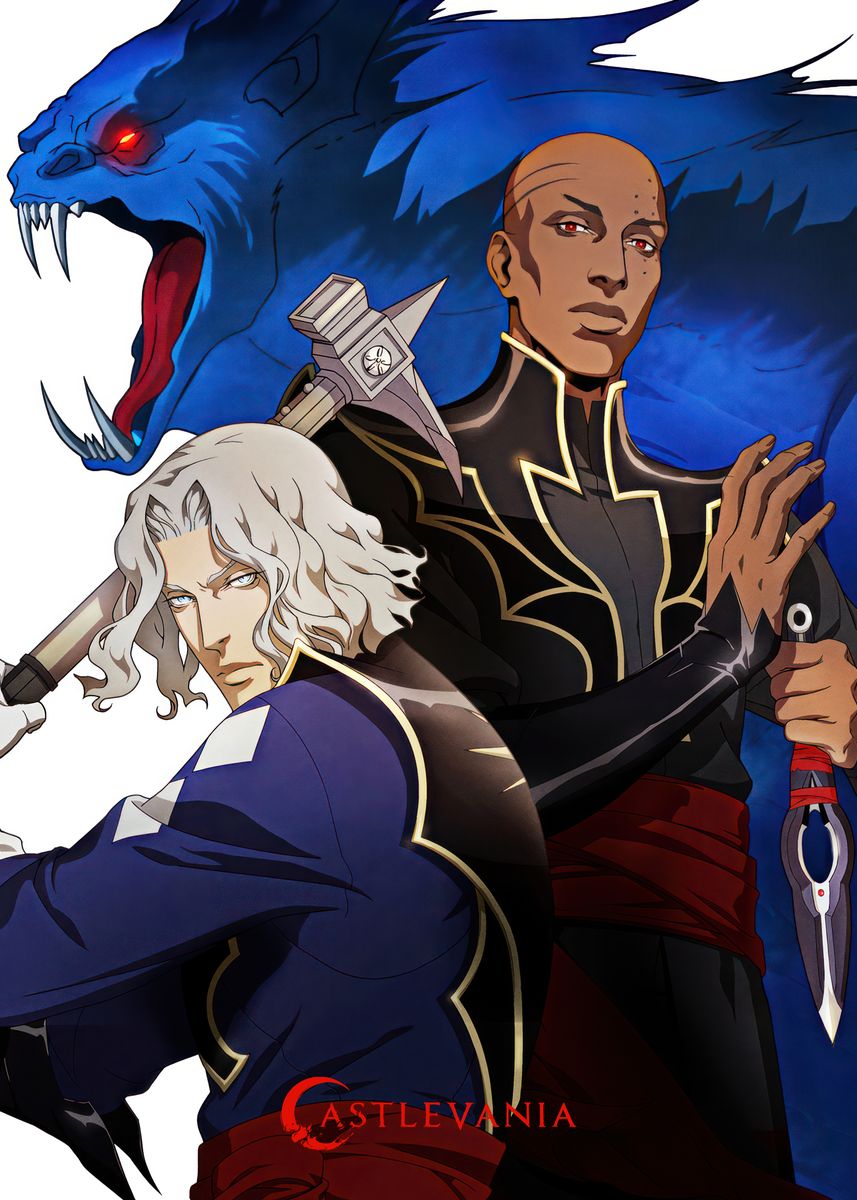 'Isaac and Hector' Poster, picture, metal print, paint by Castlevania ...
