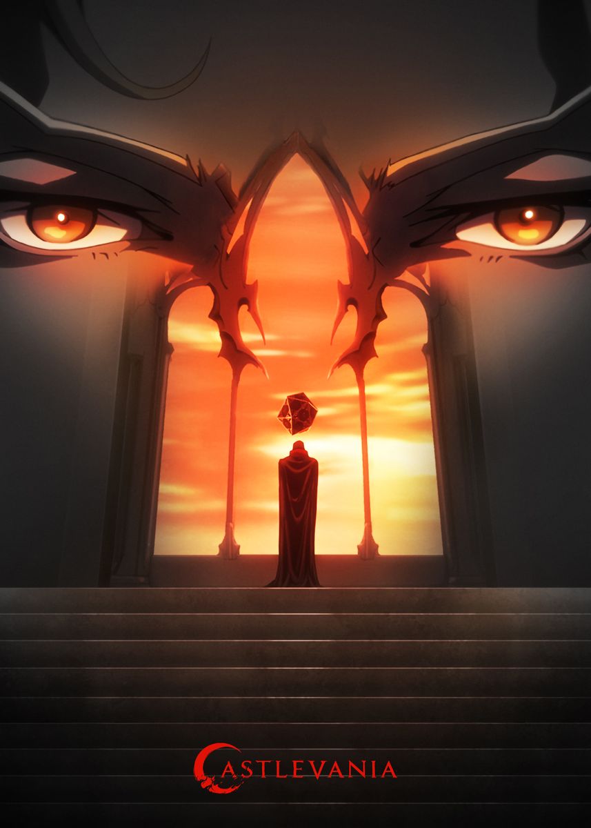 'Eyes Portal' Poster, picture, metal print, paint by Castlevania | Displate