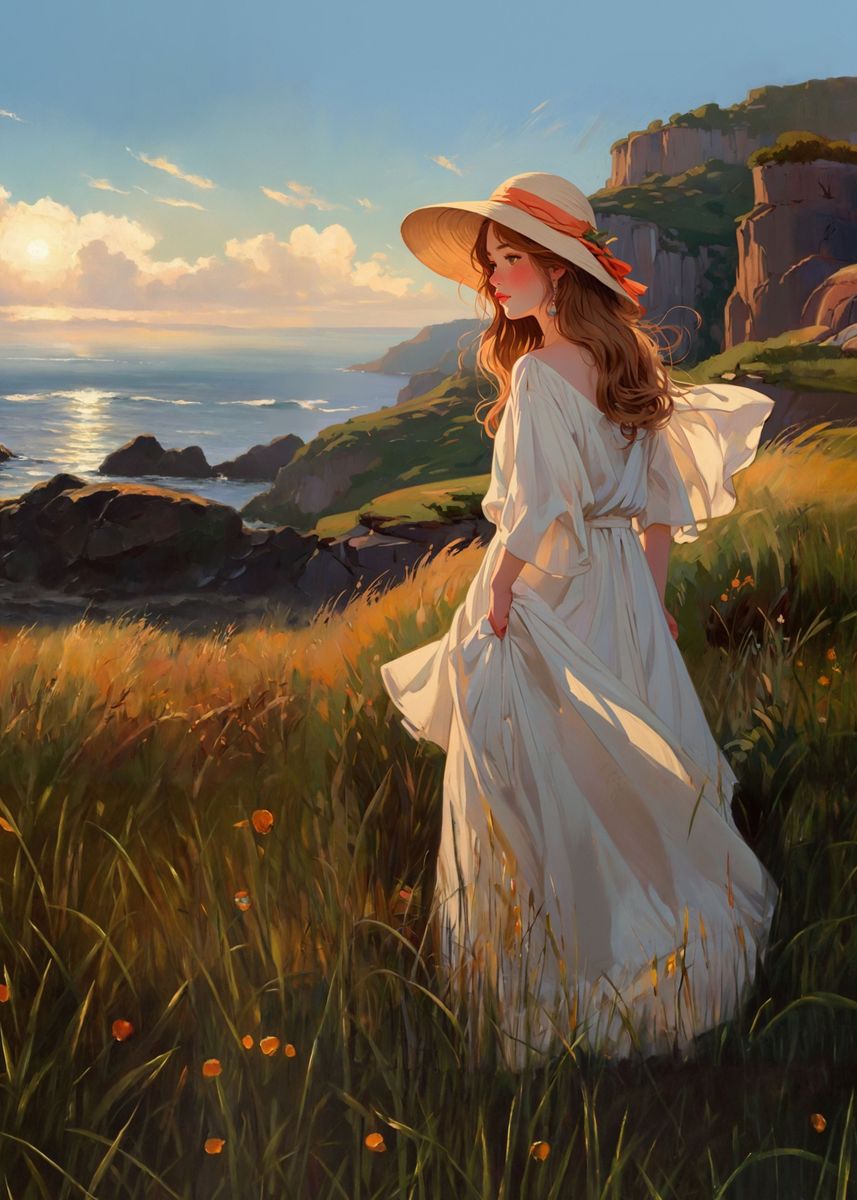 'Morning Quiescence' Poster, picture, metal print, paint by MaiLaiking ...