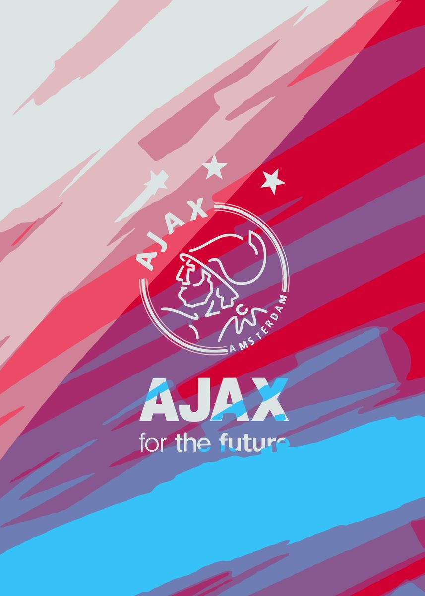 'Ajax Amsterdam' Poster, picture, metal print, paint by solomon rondon ...