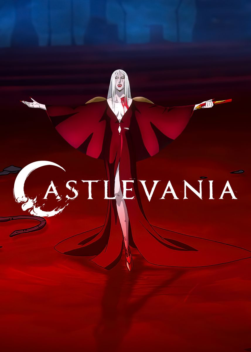 'Carmilla S4' Poster, picture, metal print, paint by Castlevania | Displate
