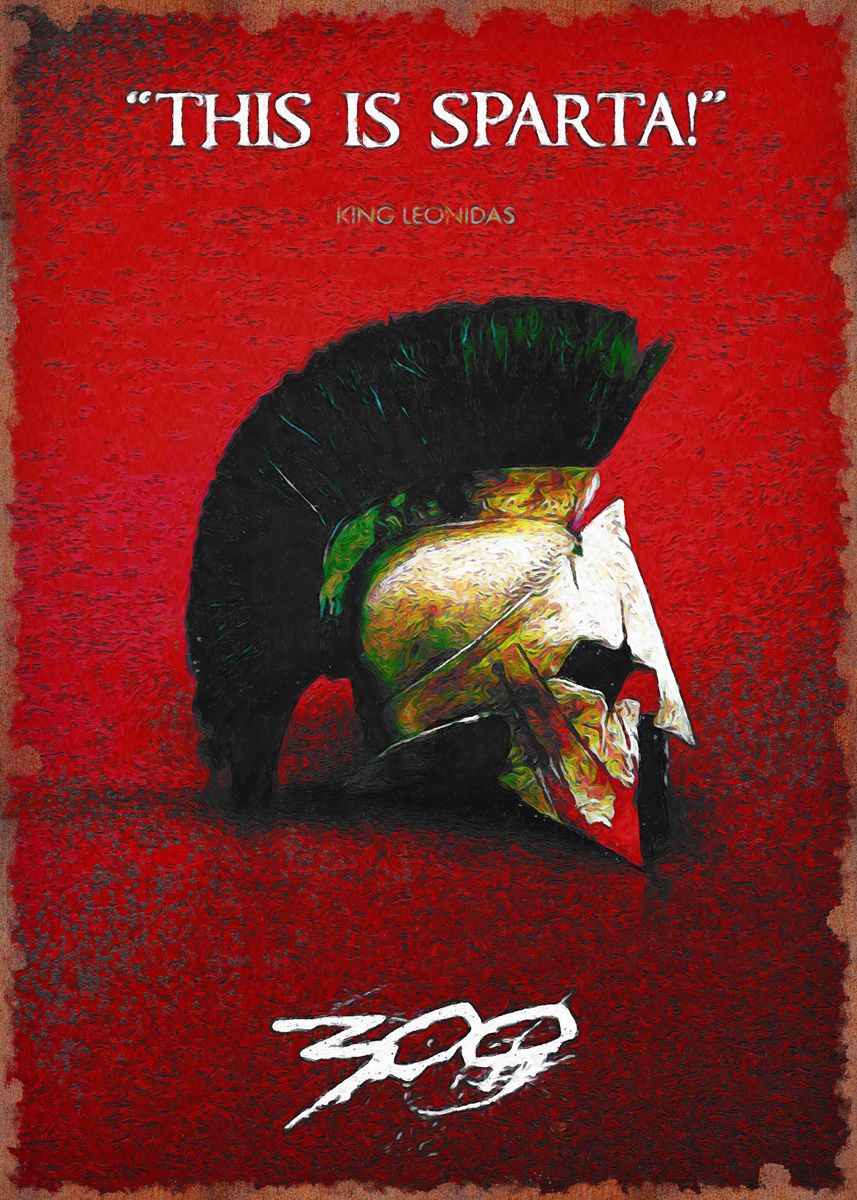 '300 ' Poster, picture, metal print, paint by Most Popular Cult posters ...