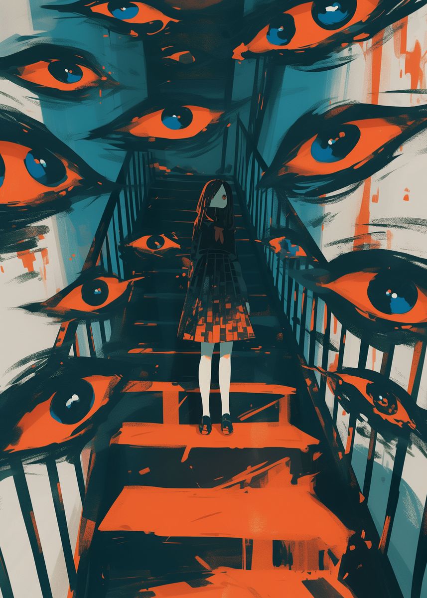 'Abnormal Core' Poster, picture, metal print, paint by Tomorrow Artz ...