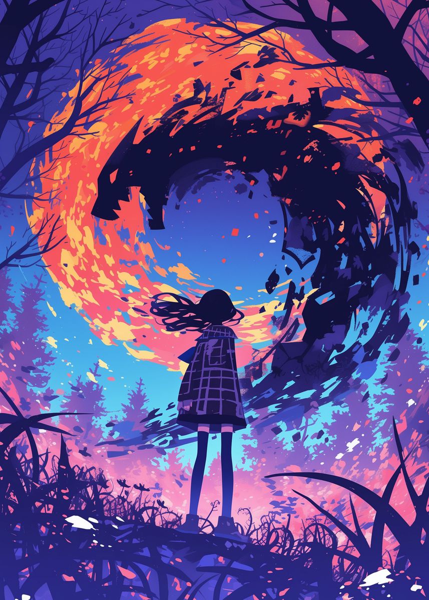 'Abnormal Core' Poster, picture, metal print, paint by Tomorrow Artz ...