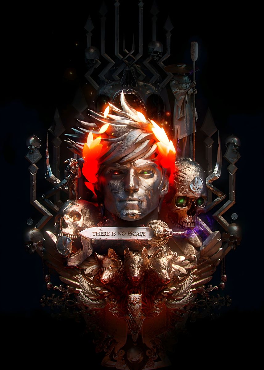 'Hades' Poster, picture, metal print, paint by Movies Cars | Displate