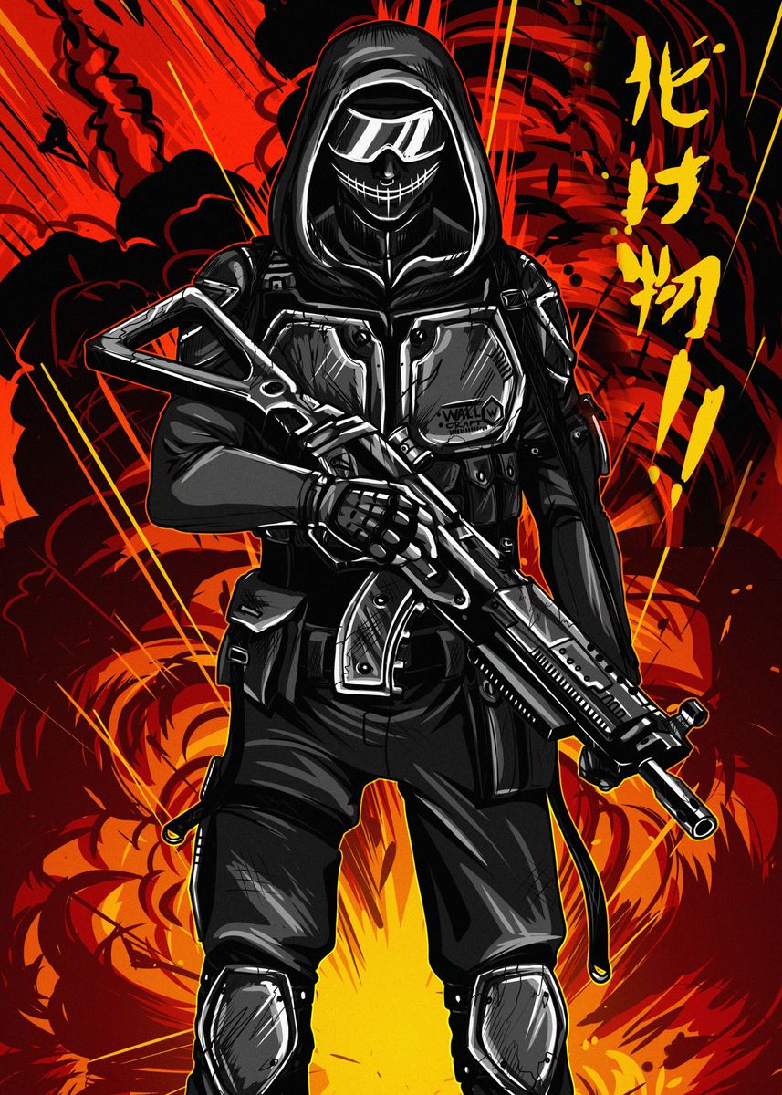 'Japanese Soldier' Poster, picture, metal print, paint by Fidy Art ...