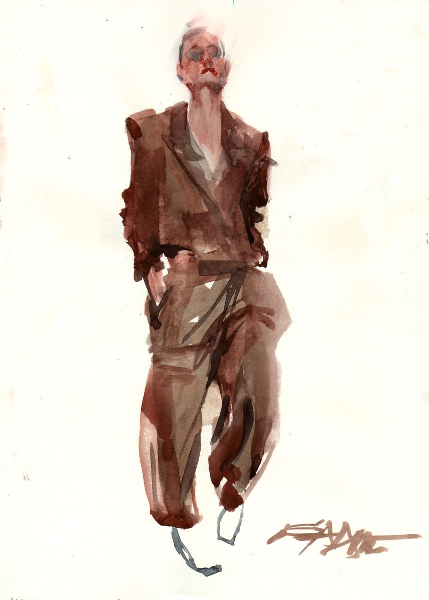 'N538 fashion' Poster, picture, metal print, paint by Alexandre ...