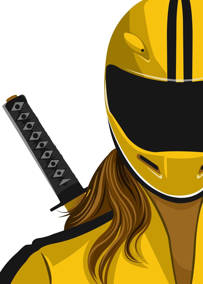 'Kill Bill' Poster, picture, metal print, paint by Karx Graphics | Displate