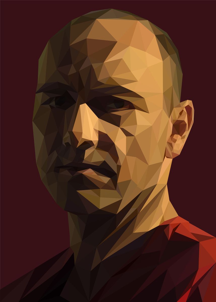 'se7en ' Poster, picture, metal print, paint by Lowpoly Posters | Displate