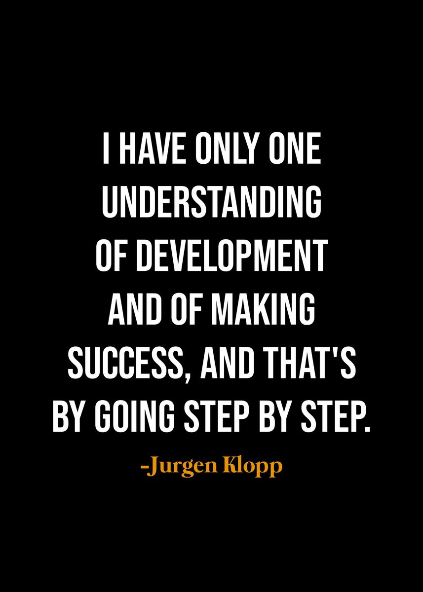 'Jurgen Klopp quotes ' Poster, picture, metal print, paint by Quotes ...