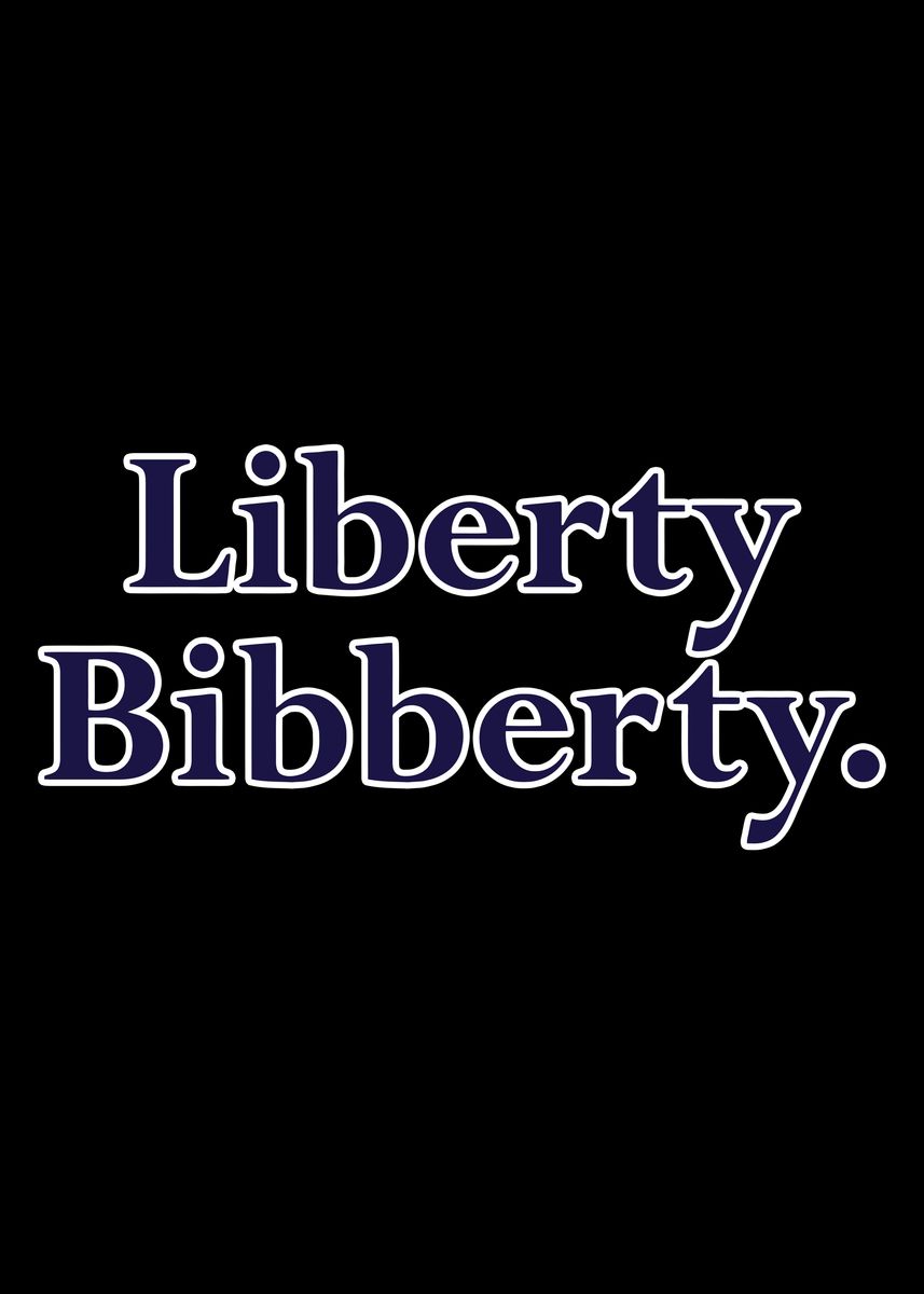 'Liberty Bibberty' Poster, picture, metal print, paint by Angelita ...