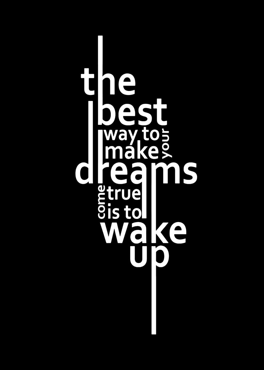'text art quotes ' Poster, picture, metal print, paint by TARA ART ...