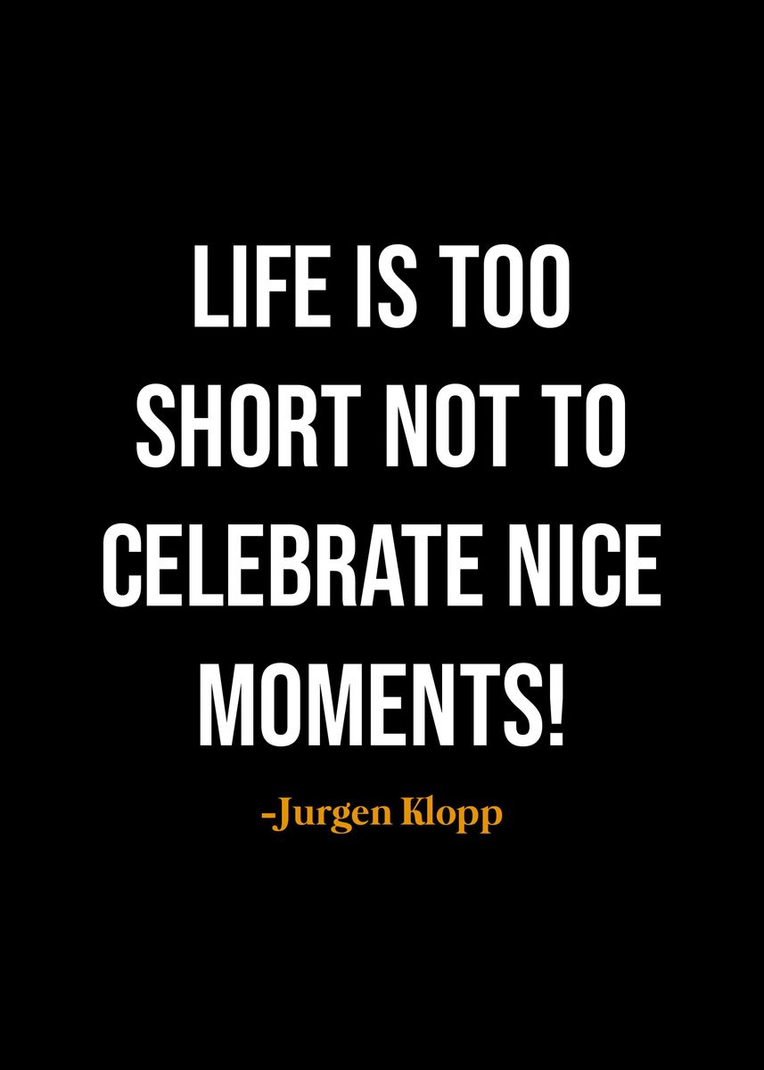 'Jurgen Klopp quotes ' Poster, picture, metal print, paint by Quotes ...