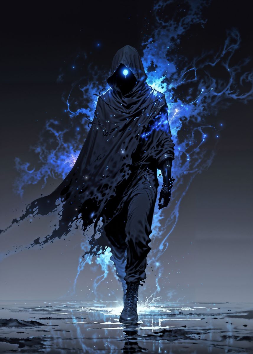 'Shadow Assassin' Poster, picture, metal print, paint by Varfiart ...