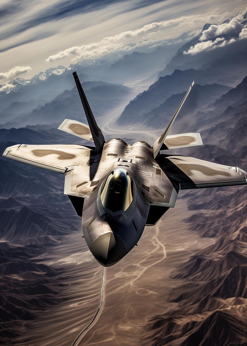 'Military Plane' Poster, picture, metal print, paint by Aidan Pena ...