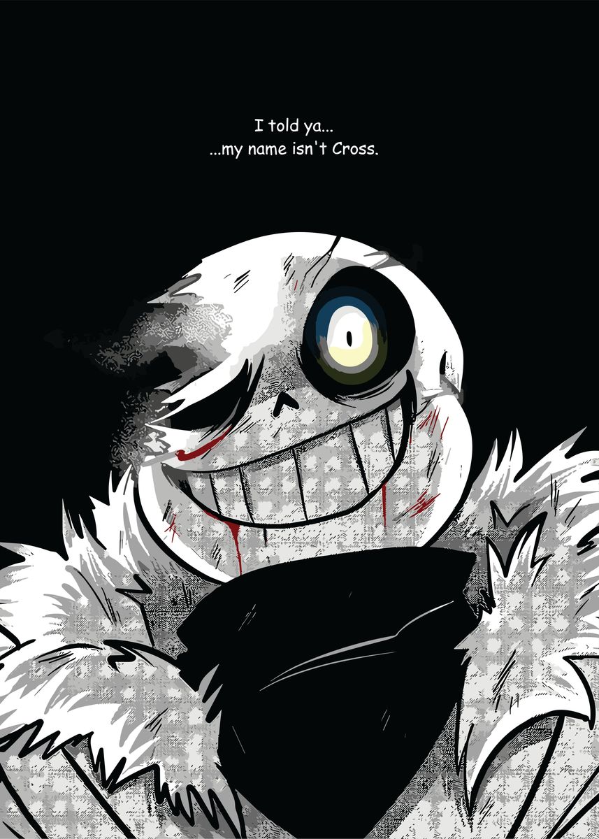 'Sans Undertale' Poster, picture, metal print, paint by Trona Baquie ...