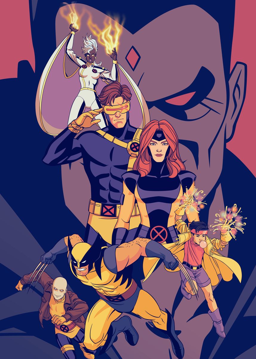 'X-Men 97 Group Sinister' Poster, picture, metal print, paint by Marvel ...