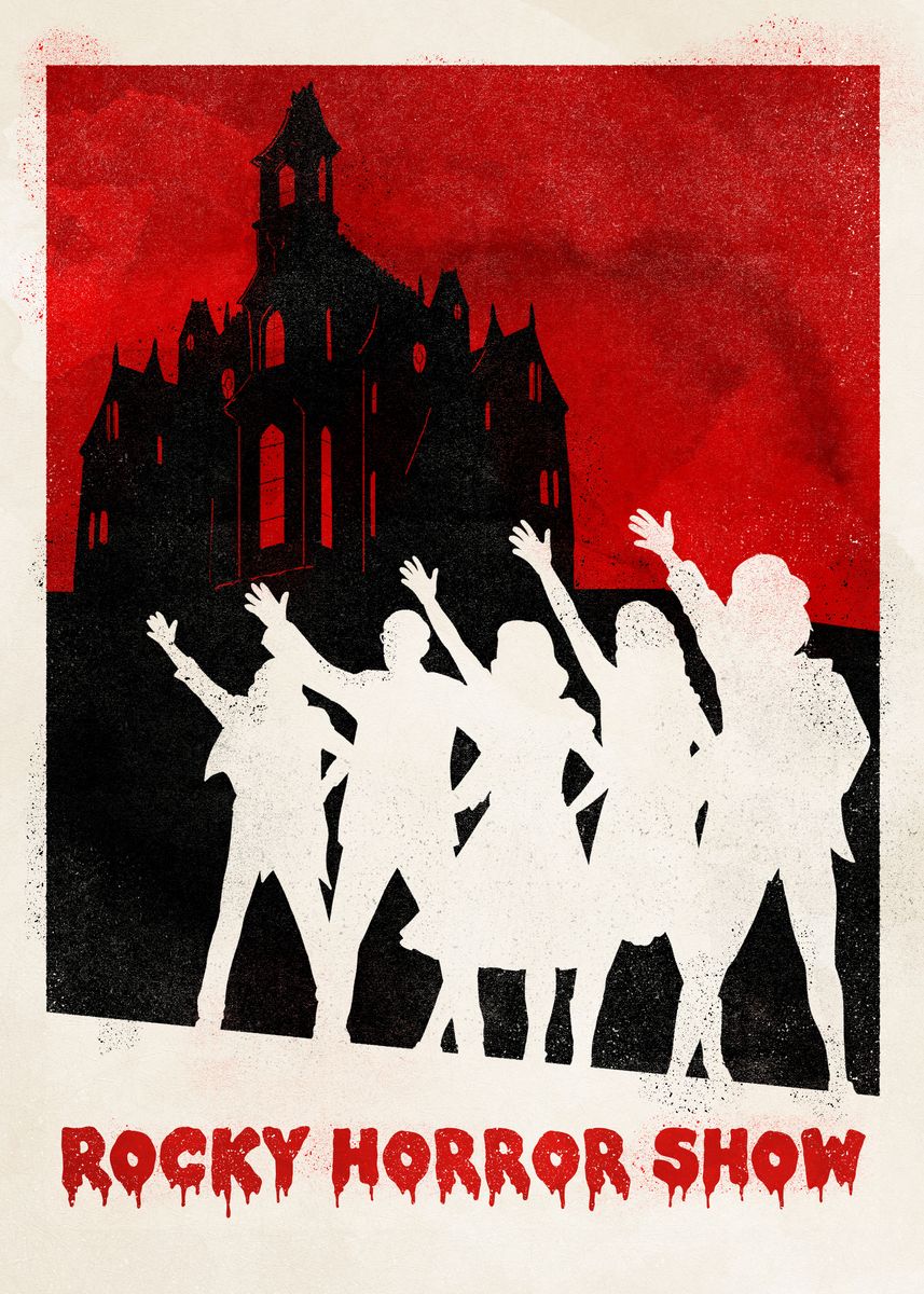 'Time Warp Pose' Poster, picture, metal print, paint by Rocky Horror ...